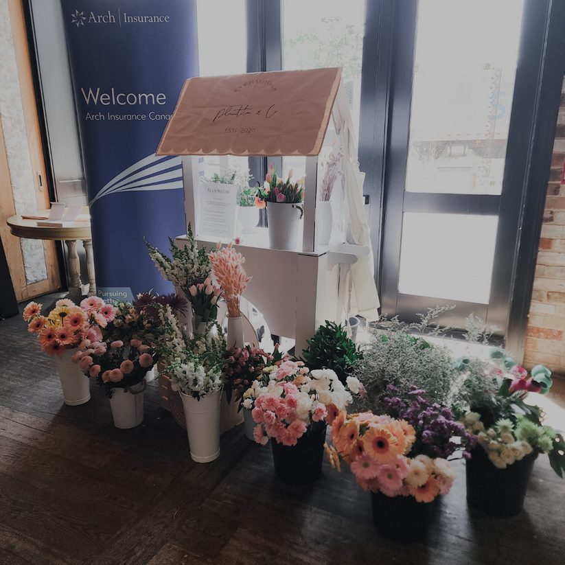 Flower Bar - Pre-Made Event Ready Bouquets – Plantita & Co. Bloom Bar ...