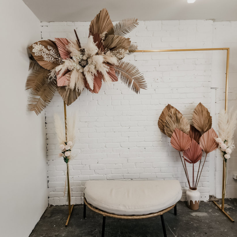 XL floral installtion BOHO inspired – Plantita & Co. Bloom Bar & Studio